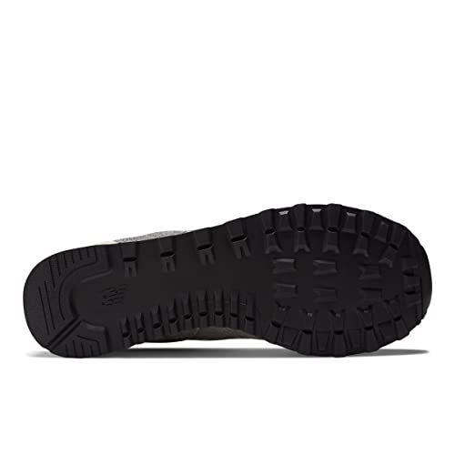 New Balance Men's 574-V2 Lace-up Sneaker, Grey/White, 12