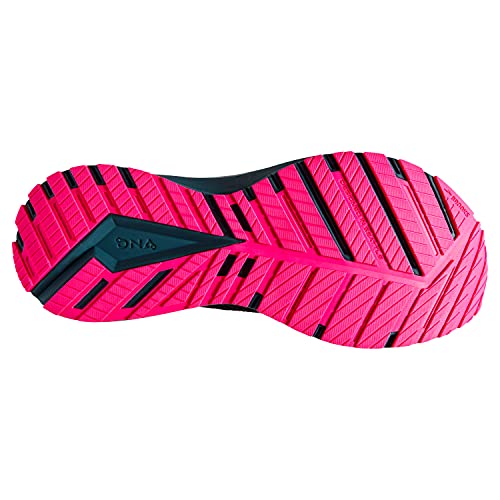 Brooks Women's Revel 5 Neutral Running Shoe - Black/Blue/Pink - 10