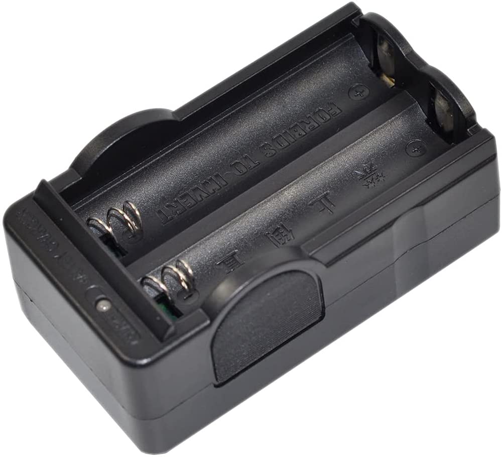 Battery Charger AC Wall Dual Only for 3.6V/3.7V li-ion 18650 Smart Travel