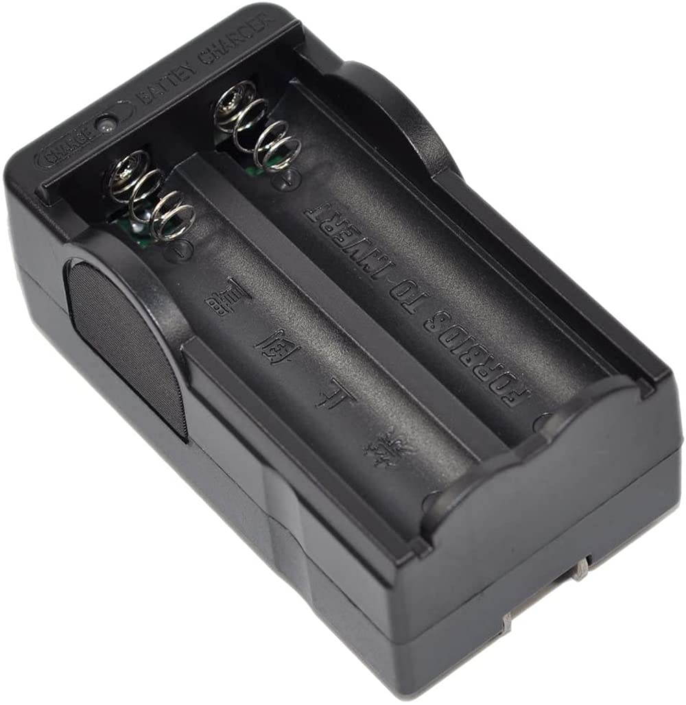 Battery Charger AC Wall Dual Only for 3.6V/3.7V li-ion 18650 Smart Travel