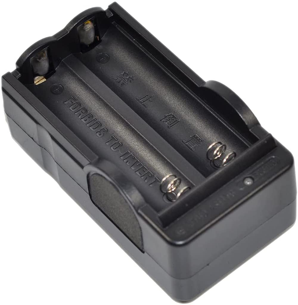 Battery Charger AC Wall Dual Only for 3.6V/3.7V li-ion 18650 Smart Travel