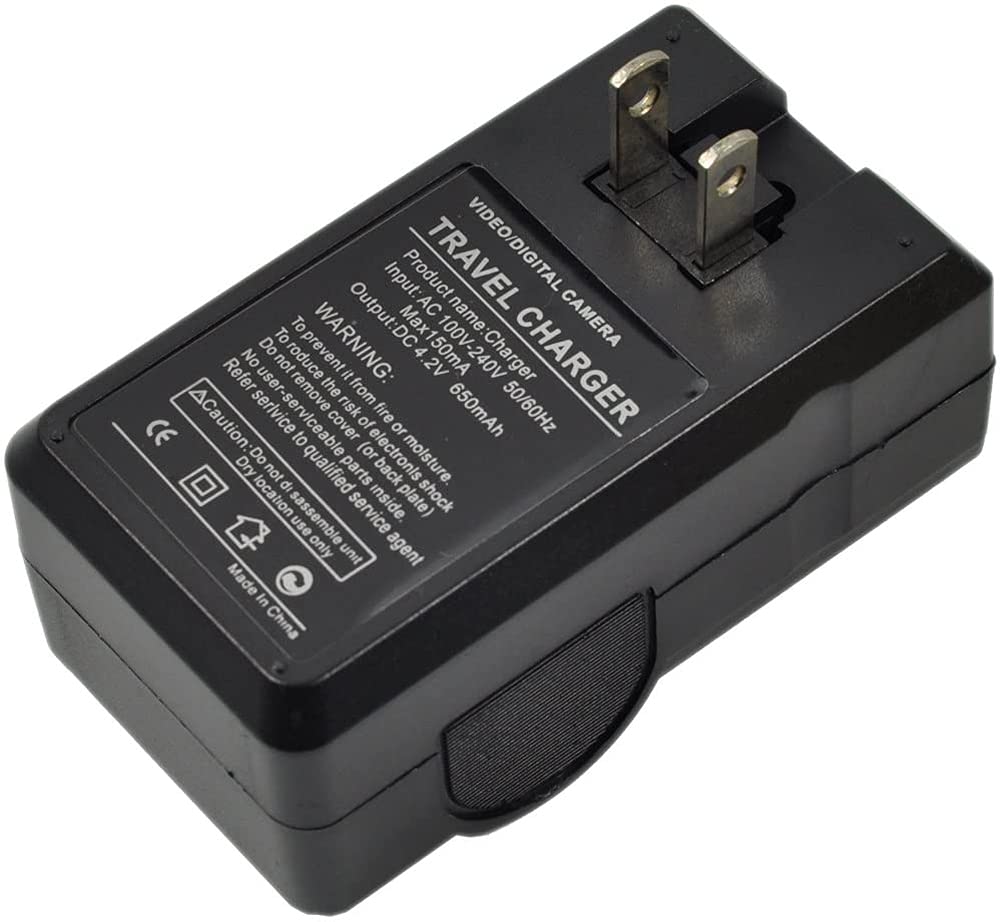 Battery Charger AC Wall Dual Only for 3.6V/3.7V li-ion 18650 Smart Travel