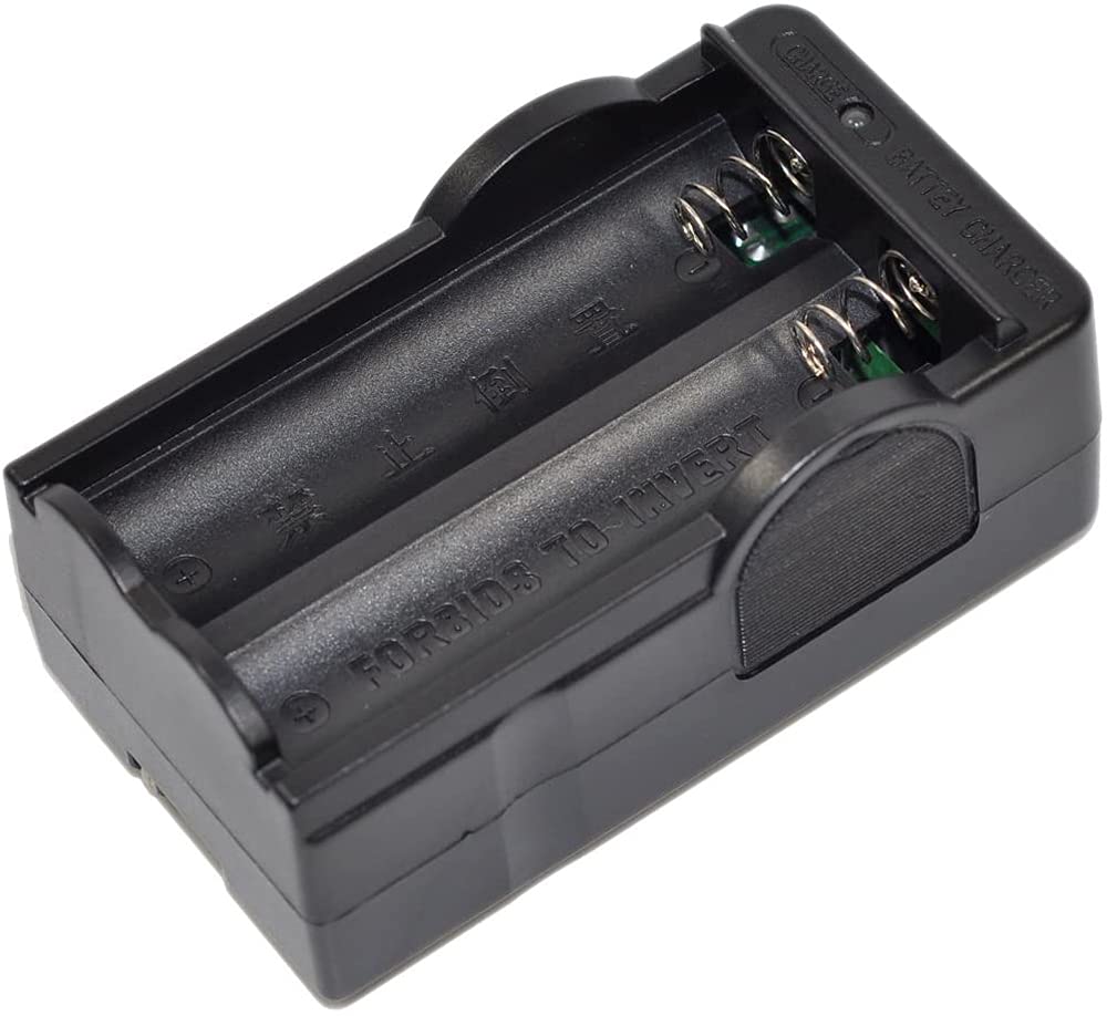 Battery Charger AC Wall Dual Only for 3.6V/3.7V li-ion 18650 Smart Travel