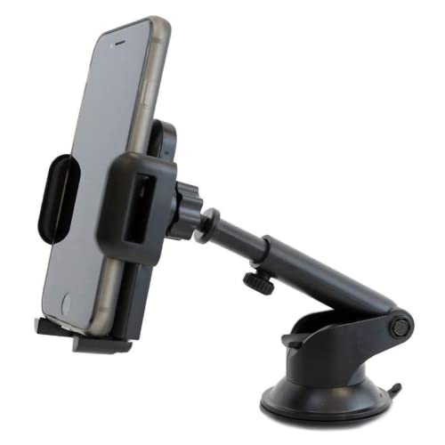 UrbanX Mobile Phone Car Holder Mount Windshield/Air Vent/Dashboard Cell Phone Holder for Car 360 Degree Rotation Universal Suction Mount Stand Compatible with Oppo Reno2