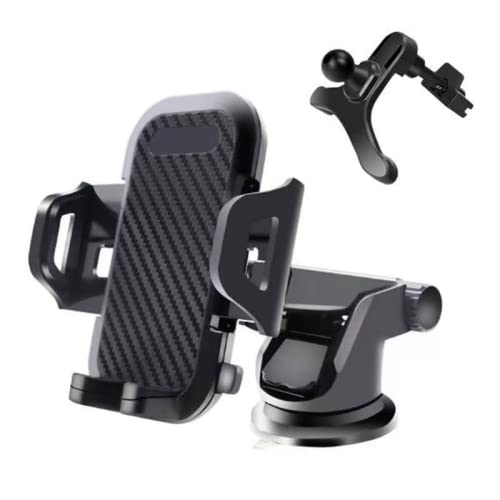UrbanX Mobile Phone Car Holder Mount Windshield/Air Vent/Dashboard Cell Phone Holder for Car 360 Degree Rotation Universal Suction Mount Stand Compatible with Oppo Reno2