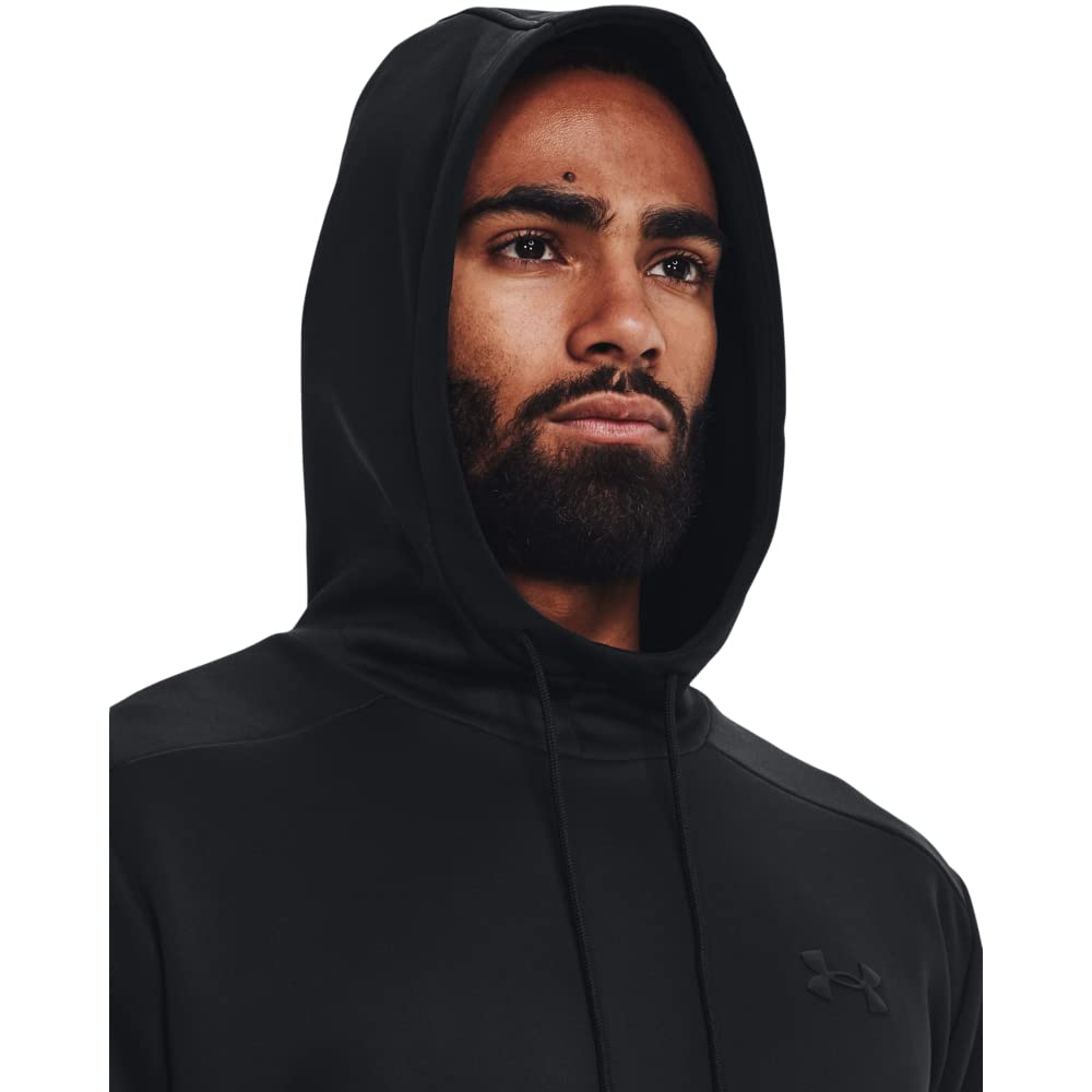 Under Armour Men's ArmourFleece Hoodie, (001) Black / / Black, 3X-Large