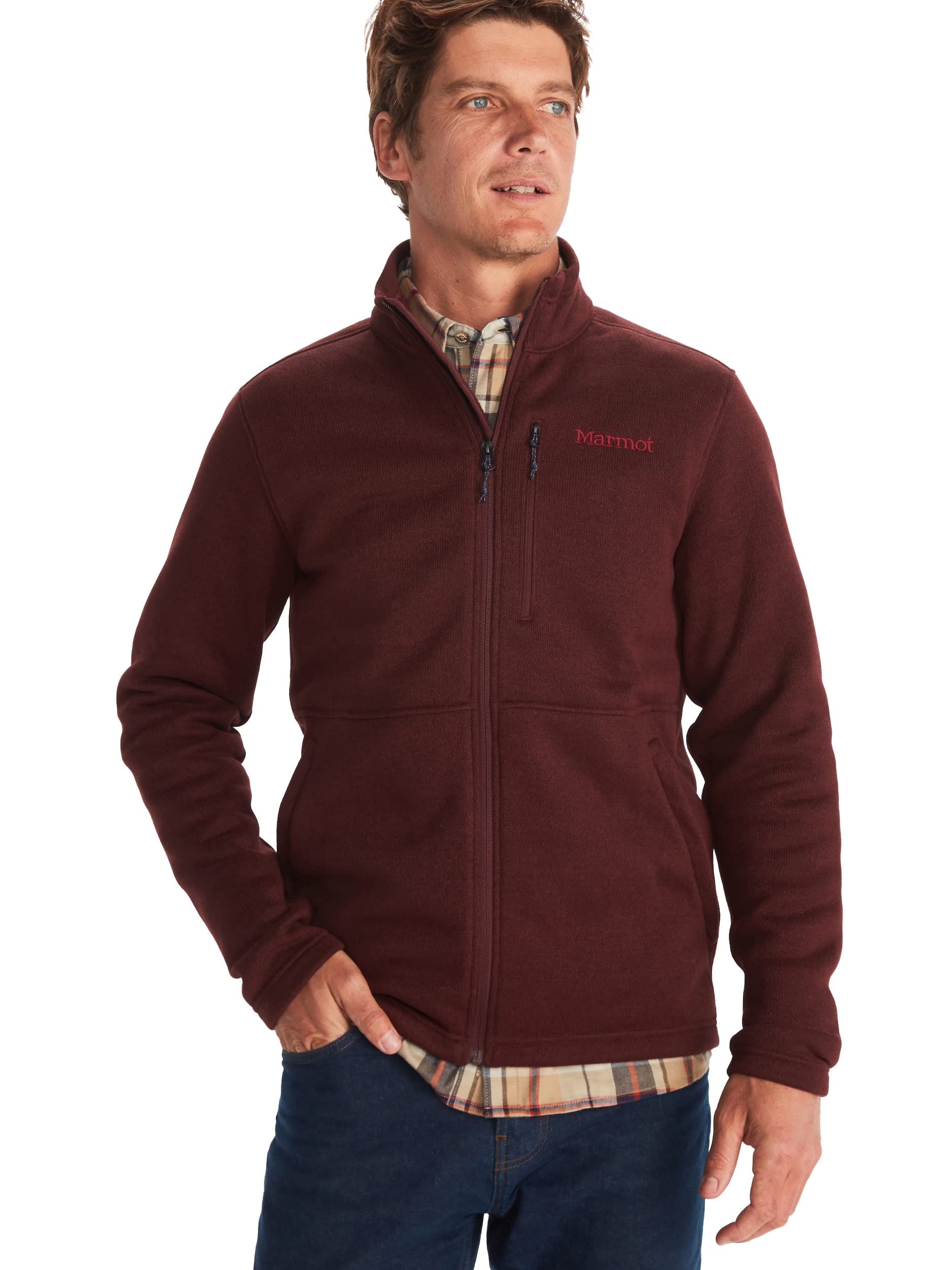 MARMOT Men's Drop Line Jacket 2.0, Port Royal, Large