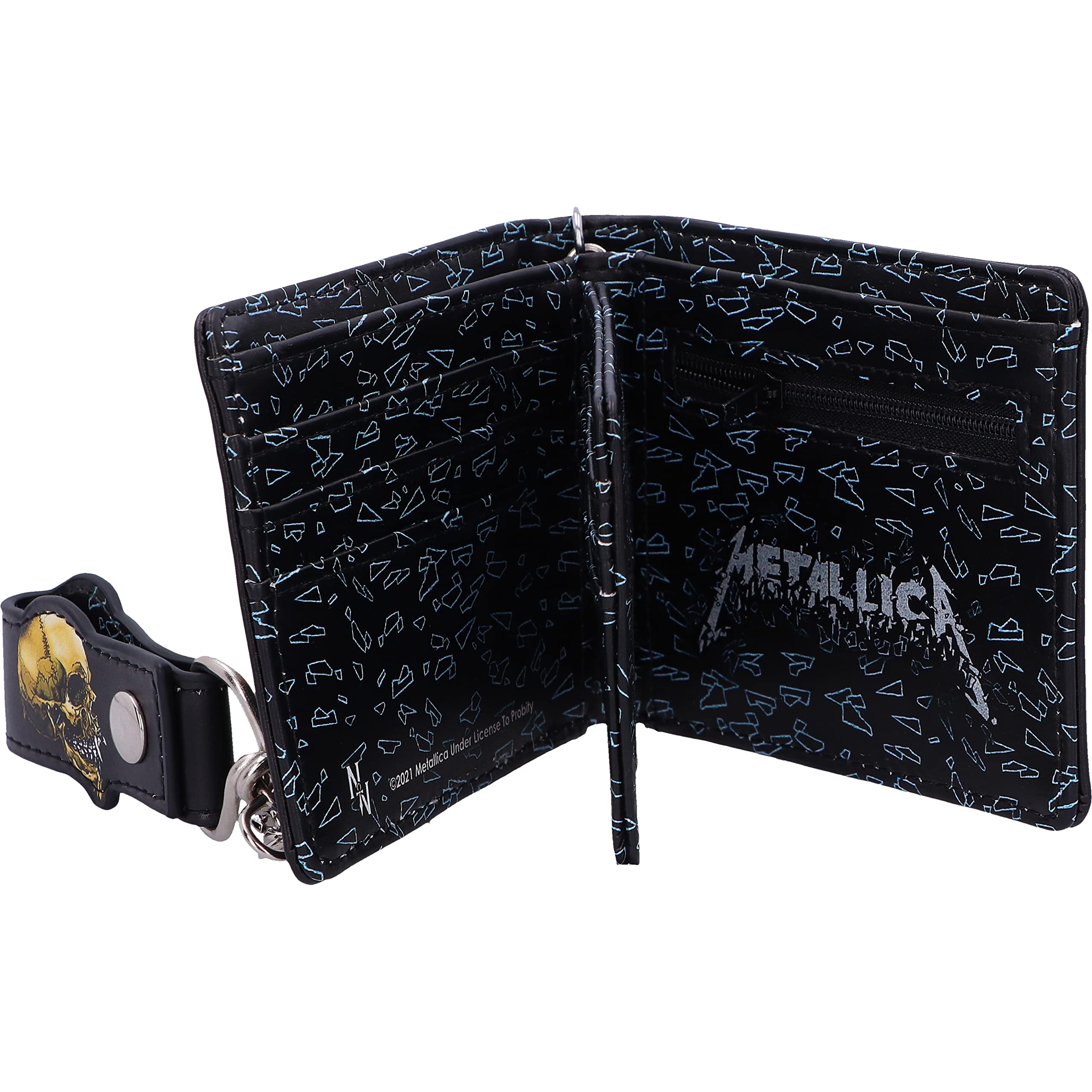 Nemesis Now Heavy Metal Band Music Wallet, Rock Band Merch - Metallica