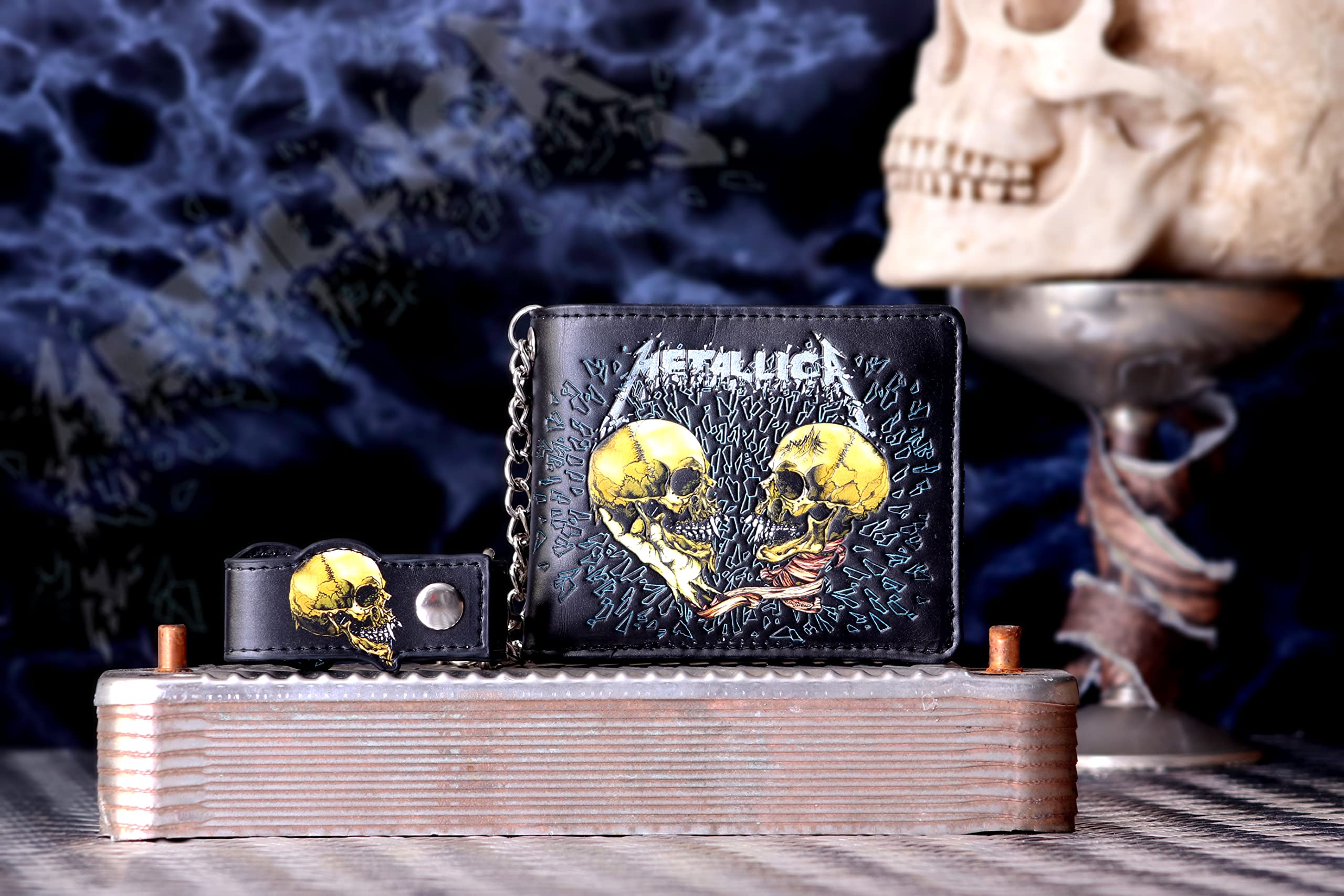 Nemesis Now Heavy Metal Band Music Wallet, Rock Band Merch - Metallica