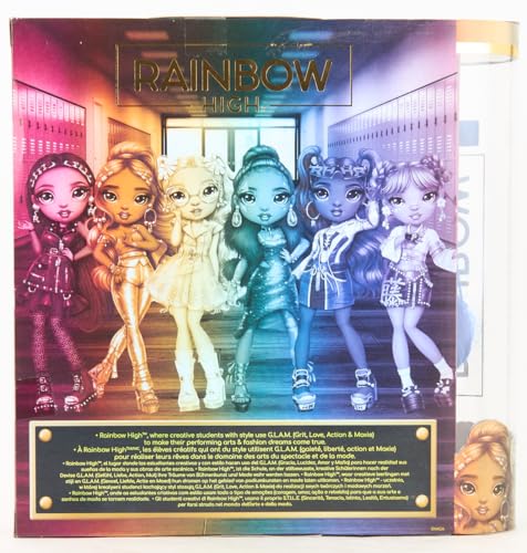 Rainbow High Coco Vanderbalt- Cobalt Blue Fashion Doll. 2 Designer Outfits to Mix & Match with Accessories, Great Gift for Kids 6-12 Years Old and Collectors