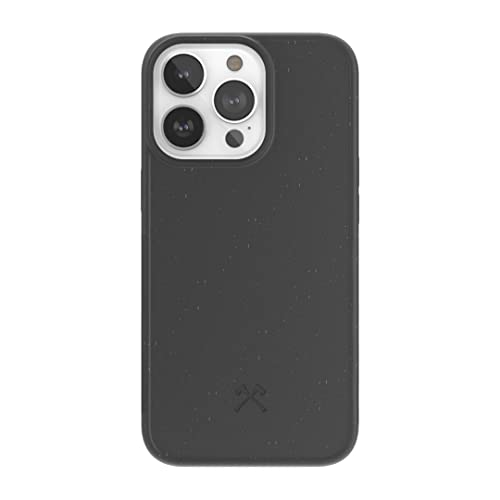 WOODCESSORIES - Phone Case for iPhone 13 Pro Max Case biodegradeable Black - Ecofriendly, Made of Plants