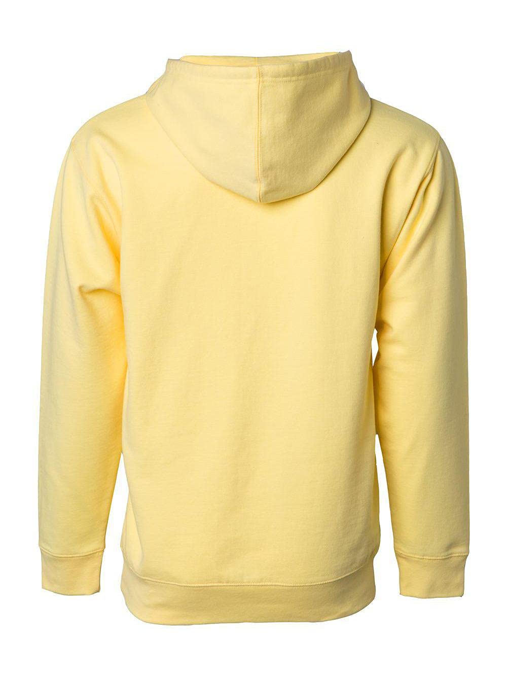 Independent Trading Co. - Midweight Hooded Sweatshirt - SS4500 - M - Light Yellow