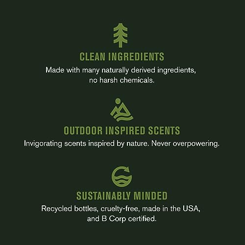 Every Man Jack Cedar + Red Sage Men’s Deodorant - Aluminum Free Deodorant - 24-Hour Odor Protection w/Naturally Derived Ingredients - 3oz (2 Pack)