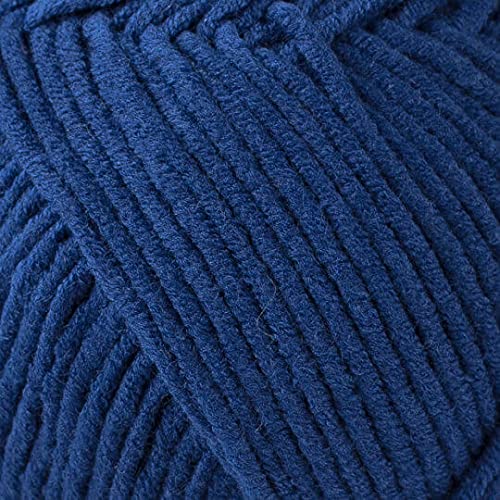 Yarn Art1 Ball (Skein) YarnArt Jeans Plus Yarn, 55% Cotton 45% Polyacrylic, 100 g (3.5 oz), 160 m (174 yds), Yarn Weight: 4 : Worsted-Aran, Blue - 54