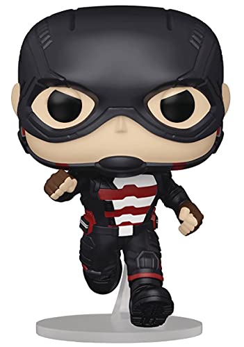 Funko Marvel: Falcon and The Winter Soldier - John F. Walker as U.S. Agent Pop! Vinyl Figure (Bundled with Compatible Pop Box Protector Case)