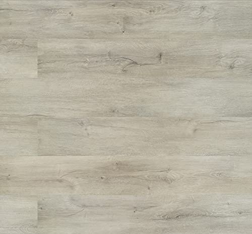 MSI Newlands 6 MIL x 7 in. x 48 in. Luxury Vinyl Flooring, Rigid Core Planks, LVT Tile, Click Lock Floating Floor, Waterproof LVT, Wood Grain Finish, Goncalo Gray, 1438.25 Square Feet