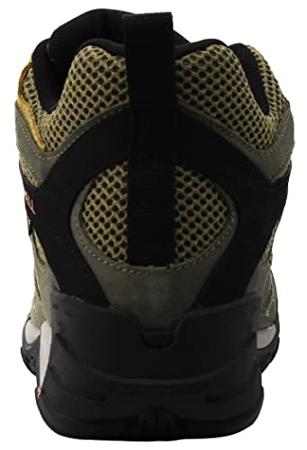Merrell Men's Yokota 2 Mid Waterproof Hiking Boot, Olive/Herb, 11.5 M