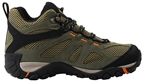 Merrell Men's Yokota 2 Mid Waterproof Hiking Boot, Olive/Herb, 11.5 M