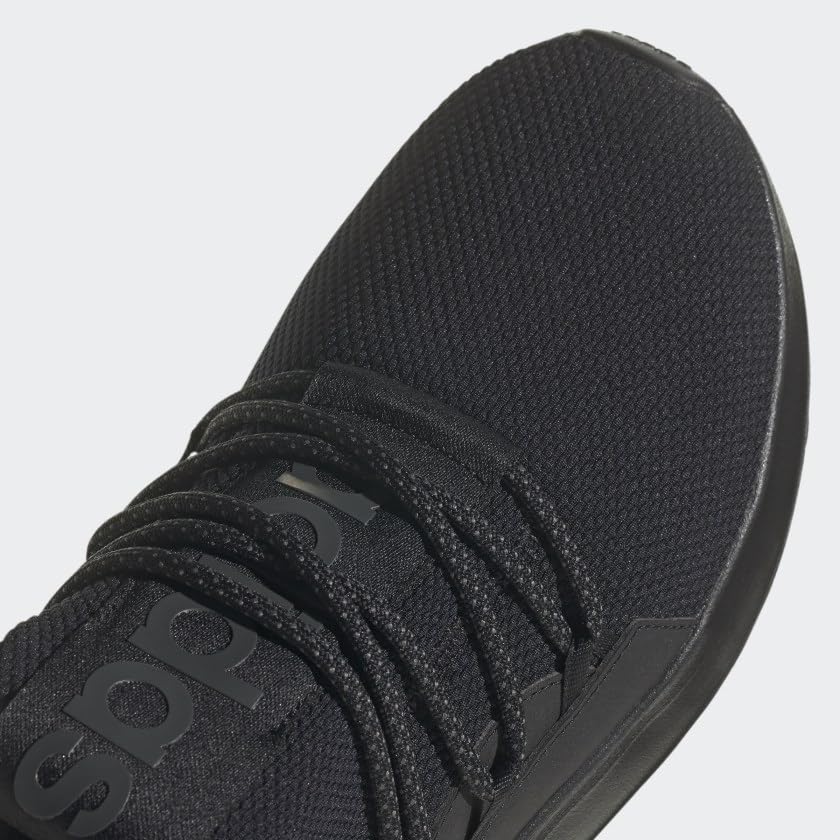adidas Men's Lite Racer Adapt 5.0 Running Shoe, Black/Black/Grey, 8.5