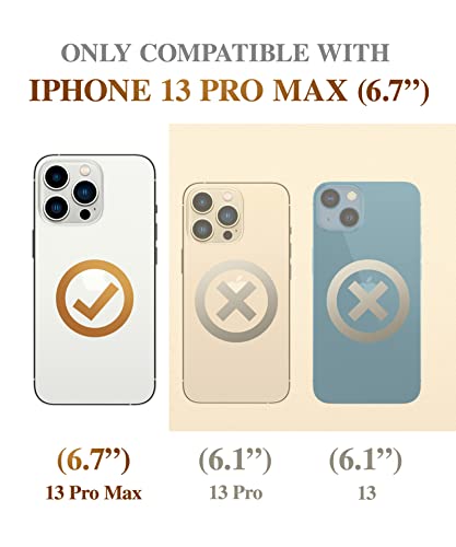 GVIEWIN for iPhone 13 Pro Max Case, Marble Soft TPU Shockproof Protective Case, Ultra Slim Thin Glossy Stylish Phone Cover, 6.7" 2021(White/Gold)