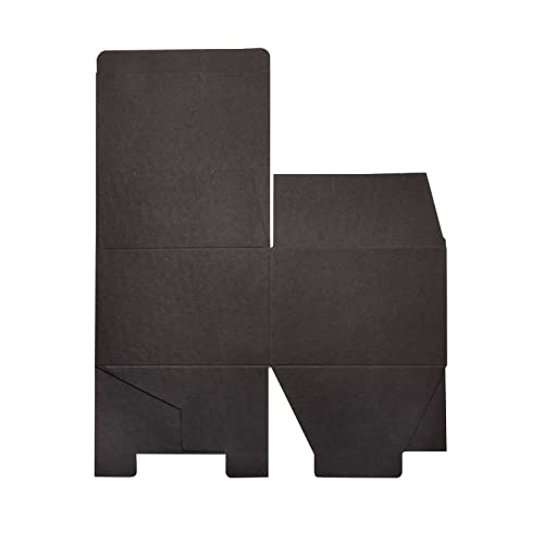 Juvale 30 Pack Black 6x6x4 Gift Boxes with Lids for Presents, Birthday Themed Party Favors, Groomsmen, Bridesmaid Proposal