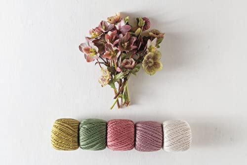 Knit Picks Curio #3 Lace Weight 100% Mercerized Cotton Crochet Thread Yarn 100 g (White)