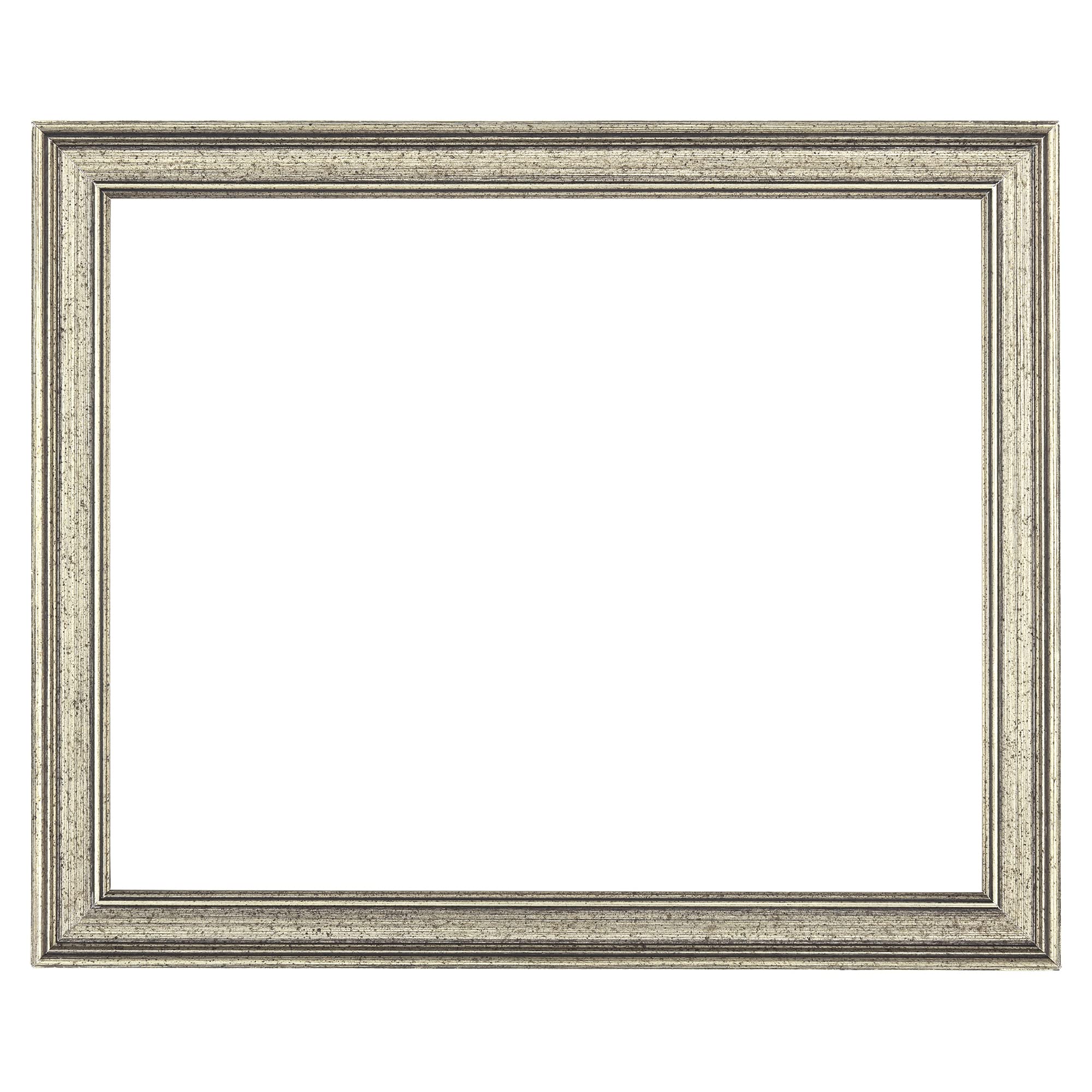 Museum Collection Piccadilly Artist Vintage Picture Frames - 16x20 Silver - Single Frame for 1/2" Canvas, Paper and Panels, Museum Quality Wooden Antique Frame, Does not Include Glass or Backing