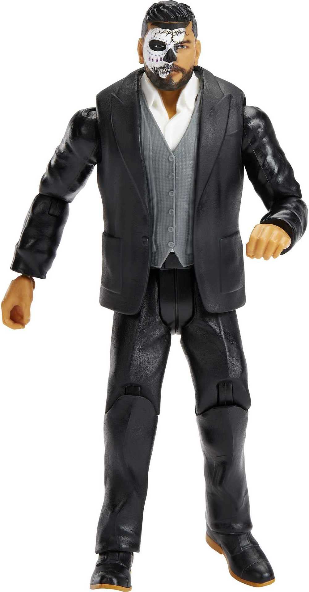 Mattel WWE Raul Mendoza Basic Action Figure, Posable 6-inch Collectible for Ages 6 Years Old & Up