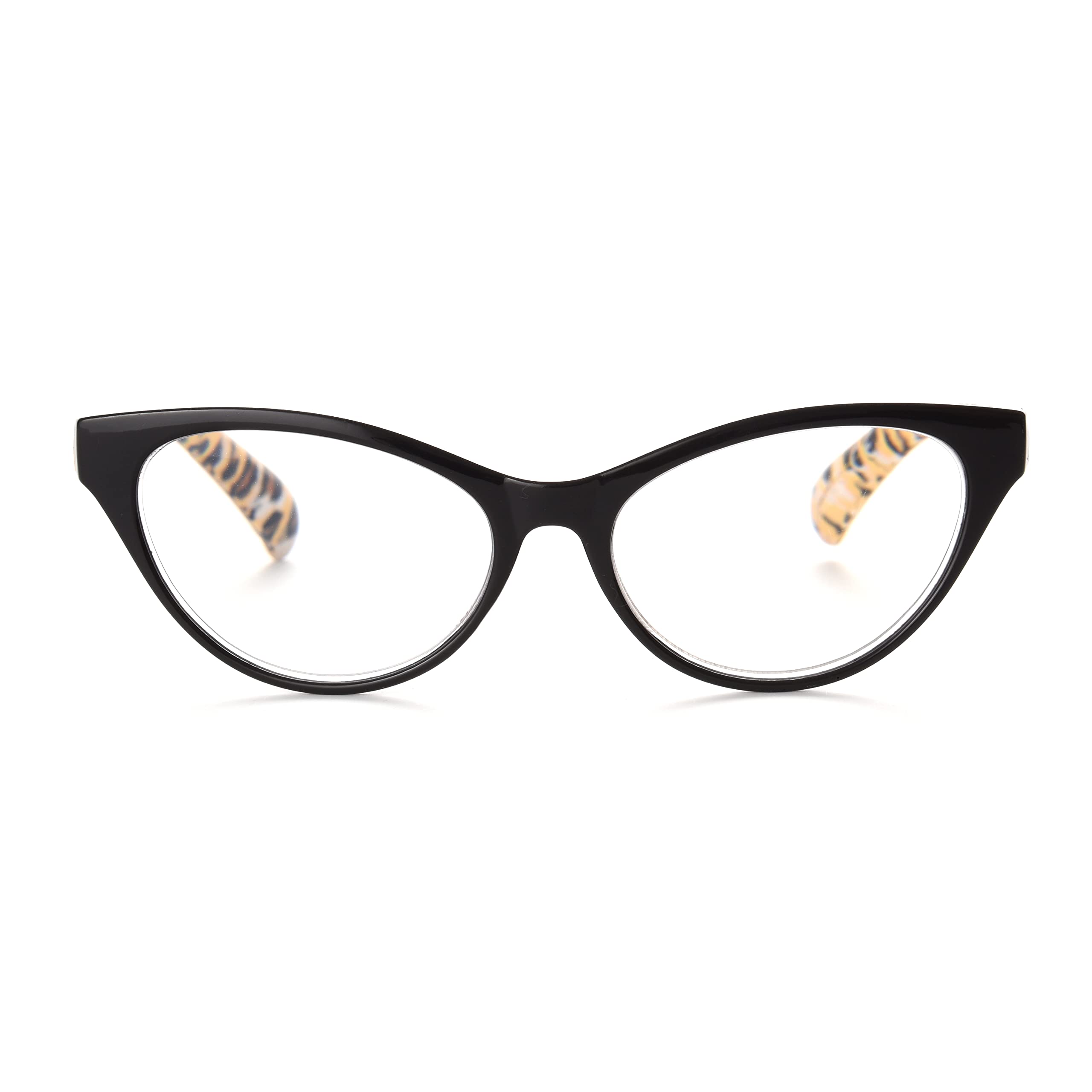 Betsey Johnson womens Kai Blue Light Glasses Reading Glasses, Cheetah, 40mm US