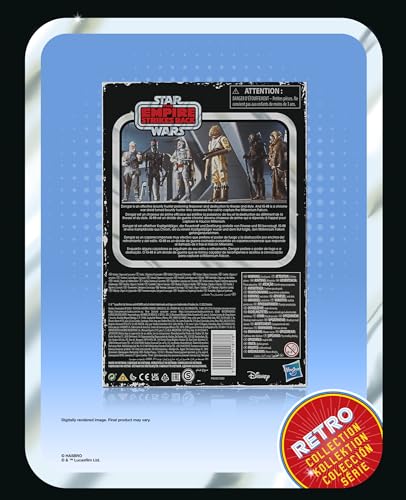 STAR WARS Retro Collection Special Bounty Hunters 2-Pack Dengar & IG-88 Toys 3.75-Inch-Scale The Empire Strikes Back Figures (Amazon Exclusive)