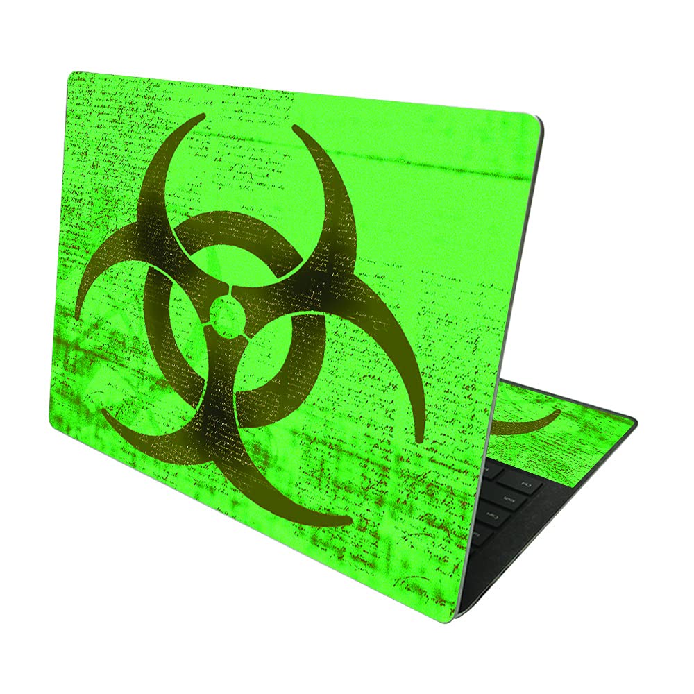 MightySkins Skin Compatible with Microsoft Surface Laptop 4 13.5” - Biohazard | Protective, Durable, and Unique Vinyl Decal wrap Cover | Easy to Apply and Change Styles | Made in The USA