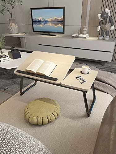 Laptop Desk for Bed,Asltoy Laptop Bed Tray Table,Foldable Lap Desk Stand Notebook Desk Adjustable Laptop Table for Bed Portable Notebook Bed Tray Lap Tablet with Cup Holder
