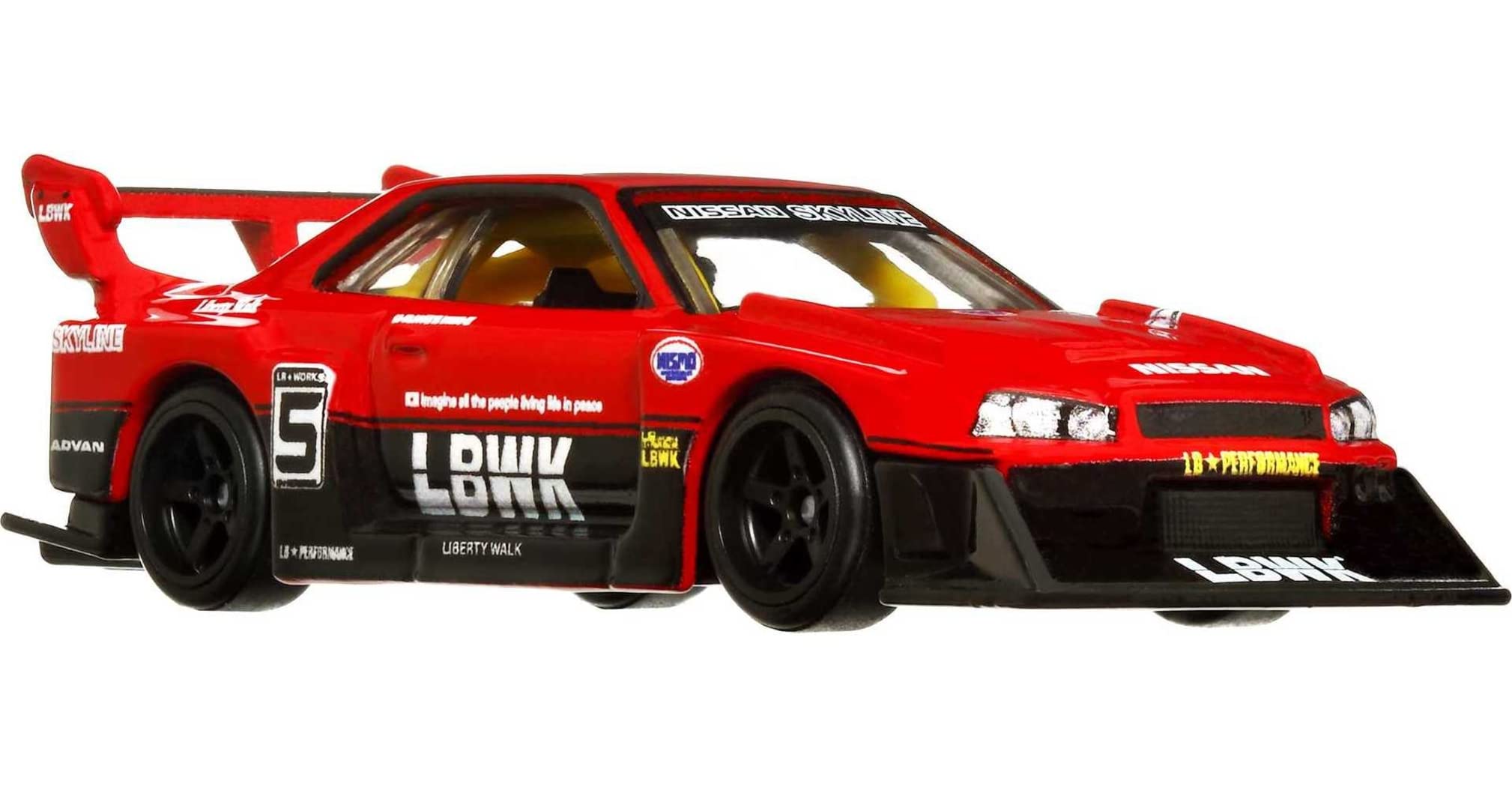 Hot Wheels Premium Car Culture Mountain Drifters Design Container Set, 5 1:64 Scale Toy Drift Vehicles, Premium Execution for Collectors