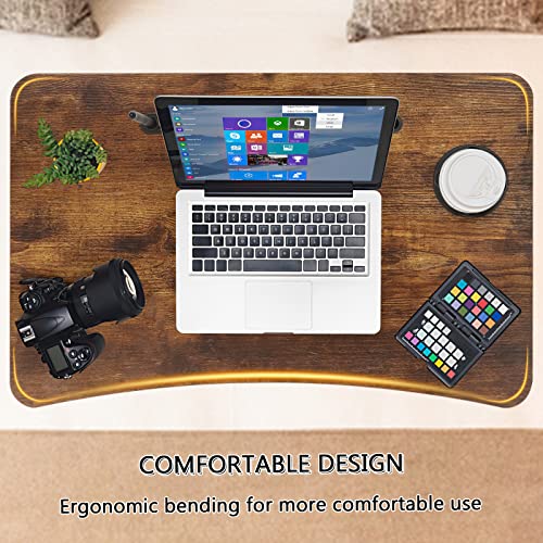 Laptop Stand for Bed,Folding Bedtray Table ,Notebook,Cup and Phone Holder,Portable Laptop Desk Watching and Eating for Bed,Couch,Floor
