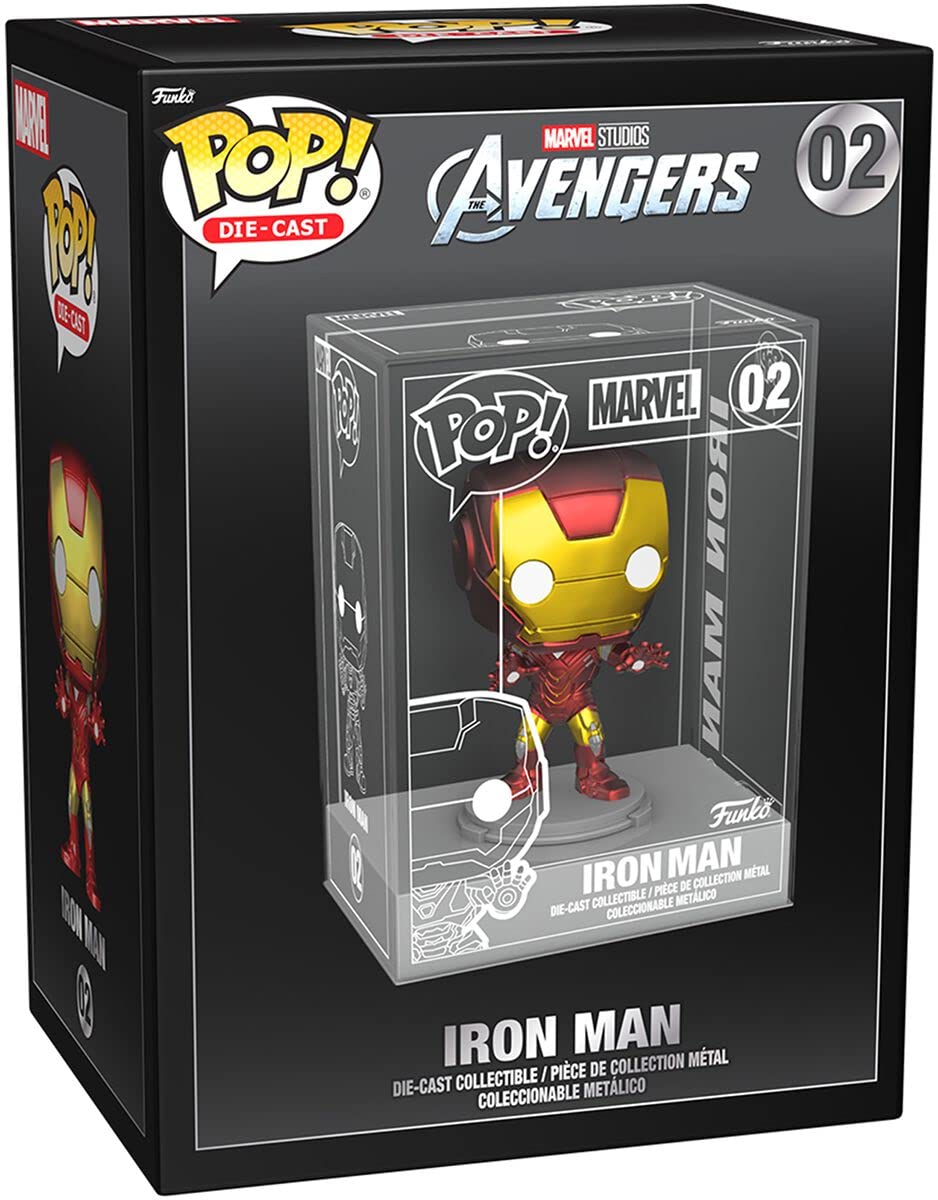 Funko Pop! 57088 Iron Man Die Cast Figure - Gold