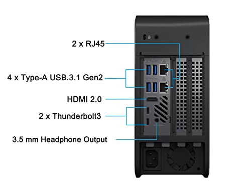 Intel NUC 9 NUC9i5QNX 6-Core i5-9300H, 32GB RAM, 2TB PCIe SSD, 2 x Thunderbolt, WiFi 6, HDMI, Windows 10 Pro Ghost Skull Canyon Extreme Gaming Box Elite Mini Tiny Business Desktop