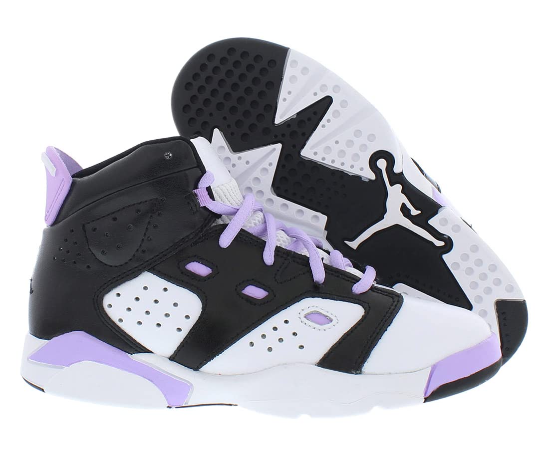 Jordan Jordan 6-17-23 (Little Kid) Black/White/Lilac 2 Little Kid M