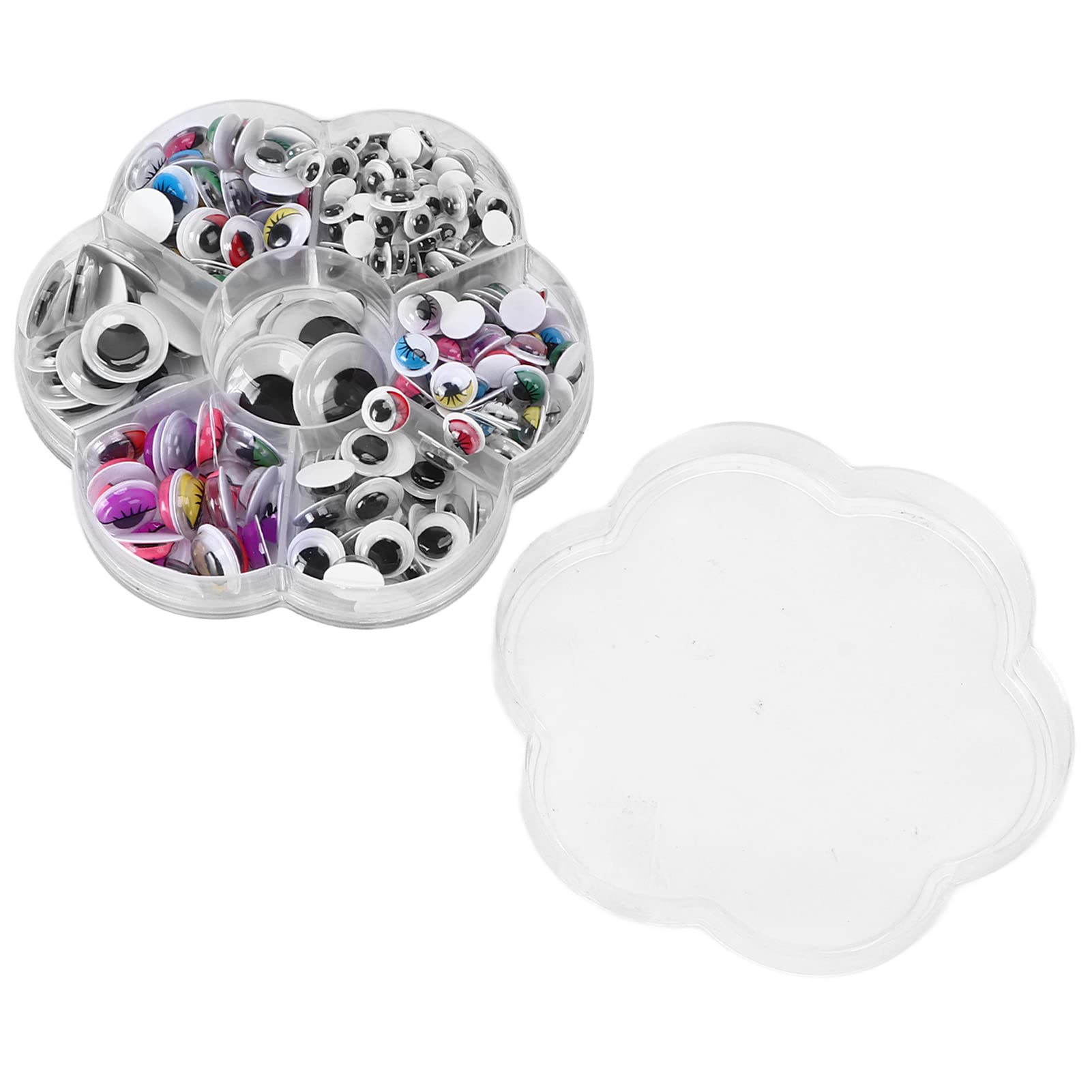 255PCS Wiggle Googly Eyes Self Adhesive Wiggle Eyes Halloween Horror Props for Halloween Accessories
