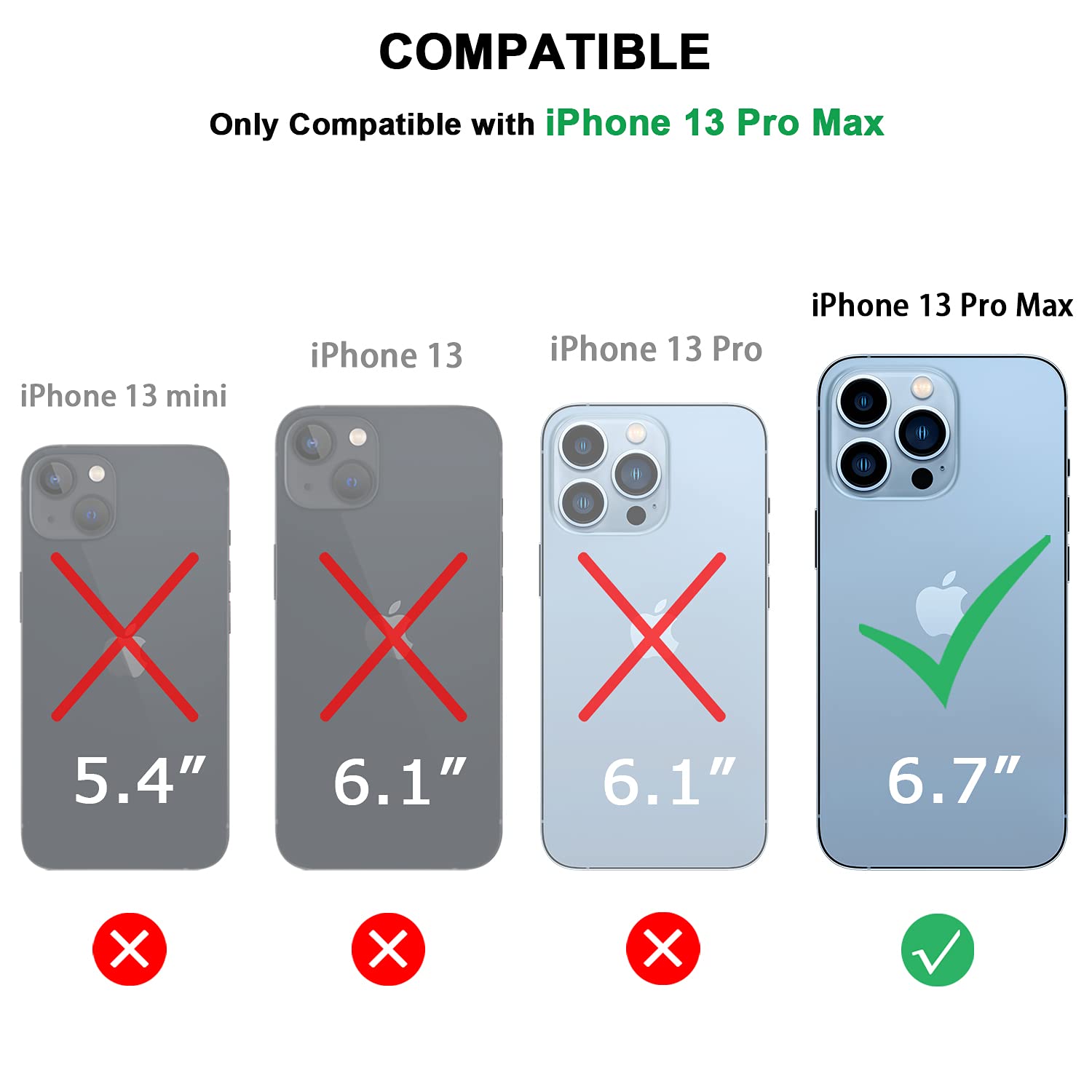 TENDLIN Compatible with iPhone 13 Pro Max Case Premium Leather TPU Hybrid Case Compatible for iPhone 13 Pro Max 6.7-inch Released in 2021 (Black)