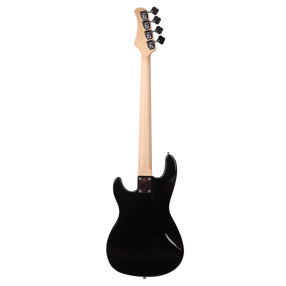Kcelarec Electric Bass Guitar Full Size 4 String 46 Inch Bass (Sunset Color)