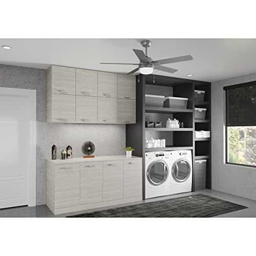 Hunter Fan Company 51467 Zeal Ceiling Fan, 52, Matte Silver
