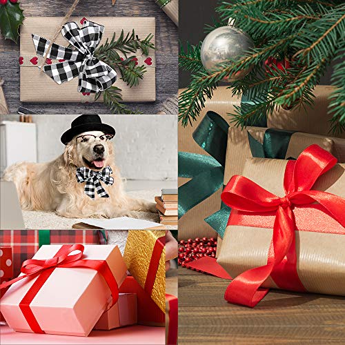 Ackitry Extended Bow Maker for Ribbon for Wreaths, Wooden Ribbon Bow Maker for Christmas Bows, Hair Bows, Corsages, Various Crafts