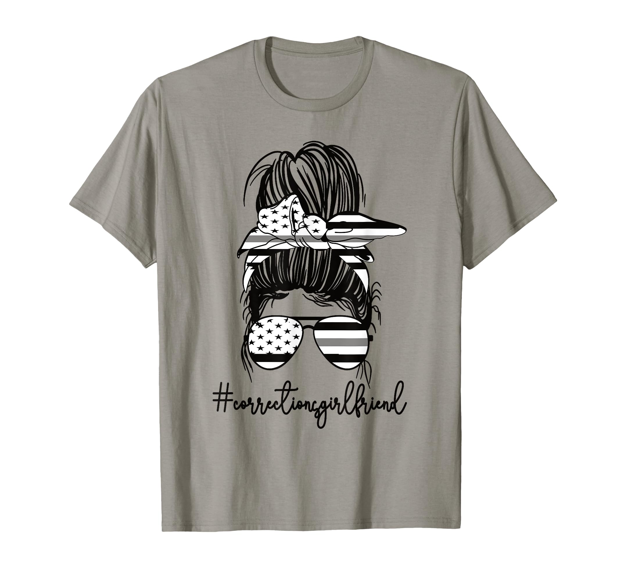 Corrections Girlfriend Funny Correctional Officer Girlfriend T-Shirt