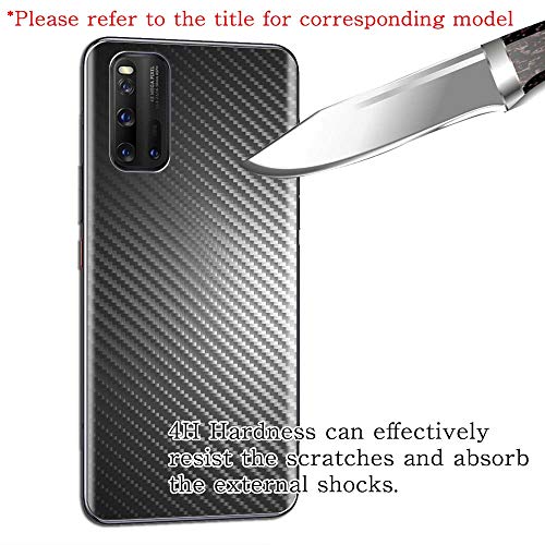 Puccy 2 Pack Back Protector Film, compatible with OPPO Reno Ace Black Carbon TPU Guard Cover ( Not Tempered Glass/Not Front Screen Protectors) New
