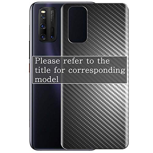 Puccy 2 Pack Back Protector Film, compatible with OPPO Reno Ace Black Carbon TPU Guard Cover （ Not Tempered Glass/Not Front Screen Protectors） New