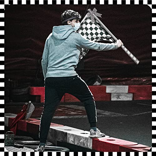 Kuscul 3 Rolls White Checkered Printed Ribbon Black Grosgrain Ribbon Racing Car Theme Checkered Ribbon Gingham Buffalo Plaid Wrapping Ribbon for DIY Crafts Wreath Gift Wrapping, 15 Yard