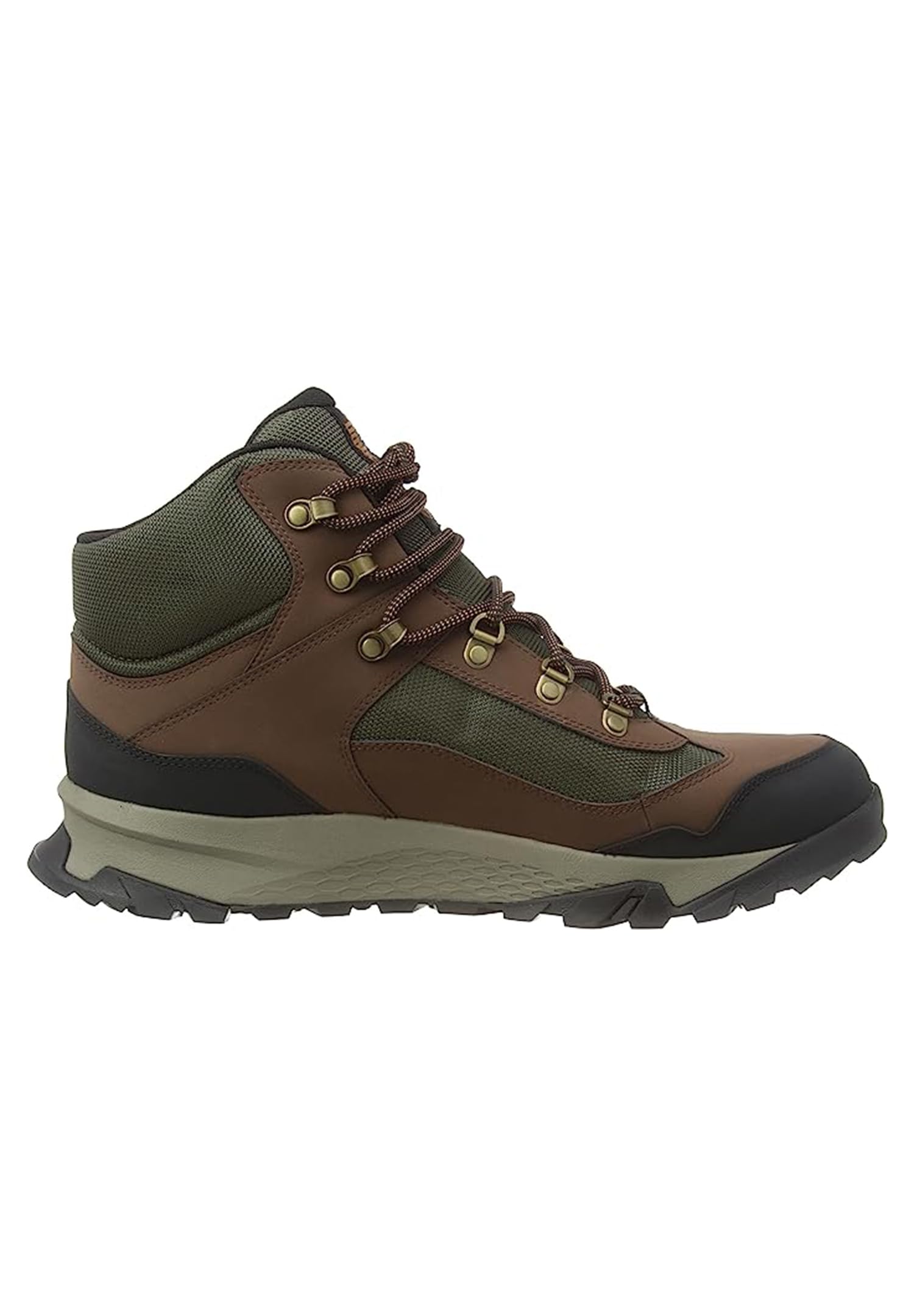 Timberland Men's Lincoln Peak Waterproof Hiking Boot, Dark Brown Leather, 13