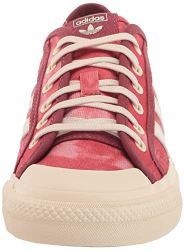 adidas Originals Nizza Skate Shoe, Crew Red/Tactile Red/Chalk White, 5.5 US Unisex Big Kid