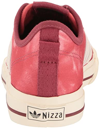 adidas Originals Nizza Skate Shoe, Crew Red/Tactile Red/Chalk White, 5.5 US Unisex Big Kid