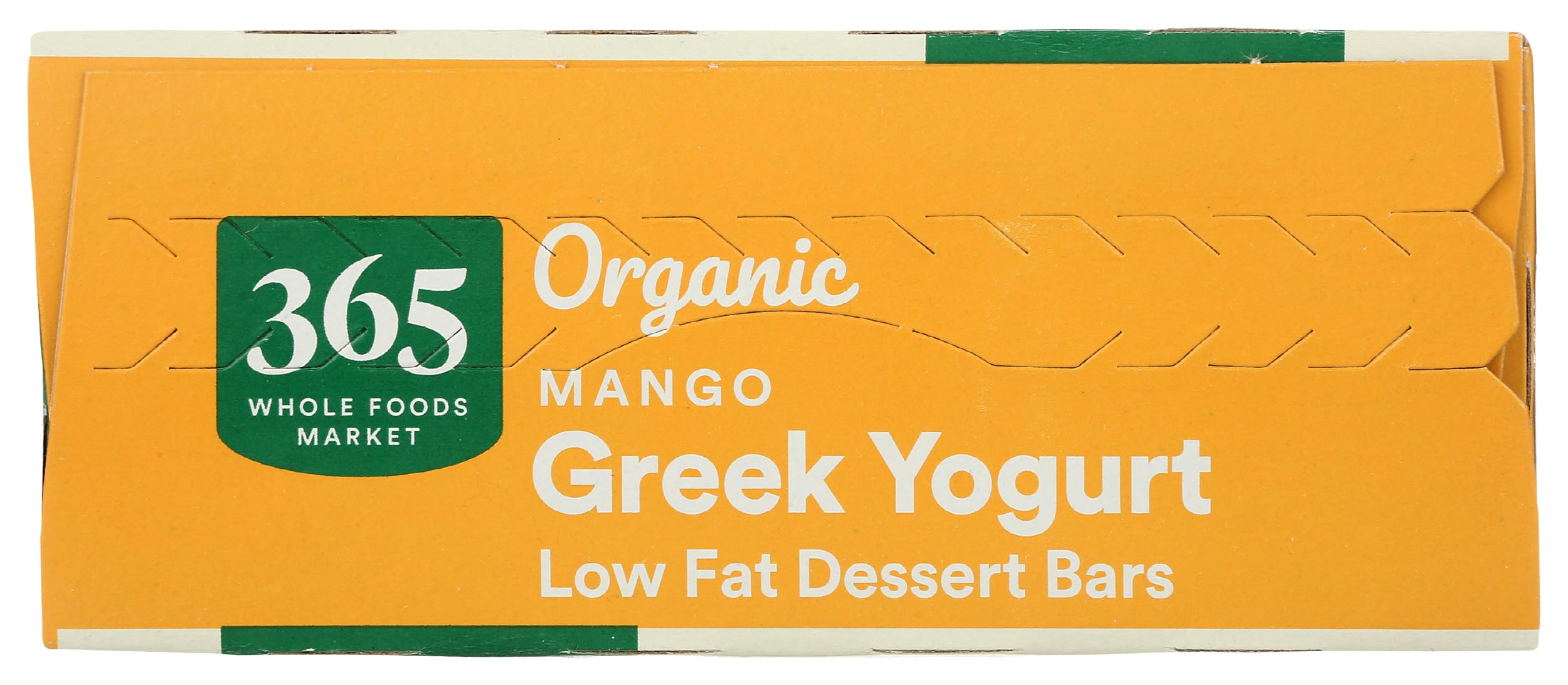 365 By Whole Foods Market, Frozen, Bar Greek Yogurt Mango Organic, 10 Ounce